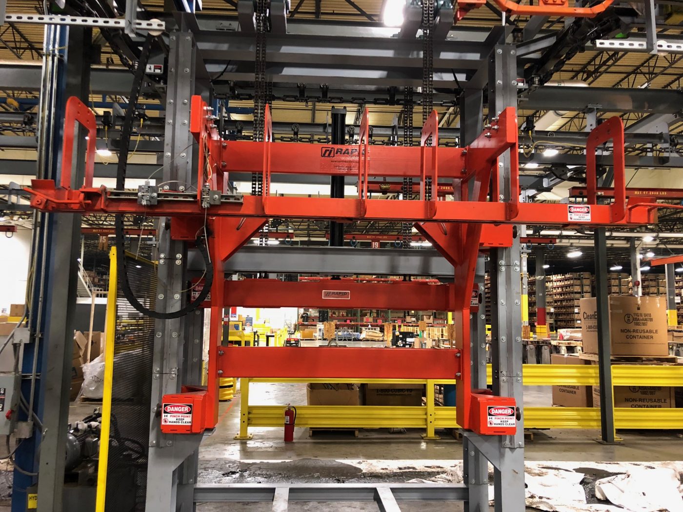 Lowerator Install | Rapid Industries